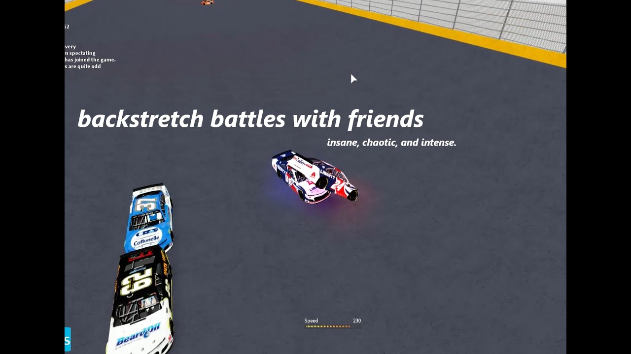 backstretch battles remastered with friends - YouTube