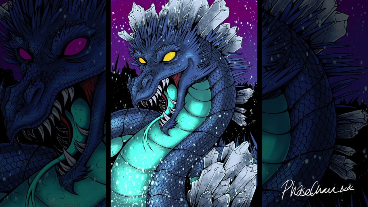 Frost Serpent | SPEEDPAINT BY PHASECHAN - YouTube