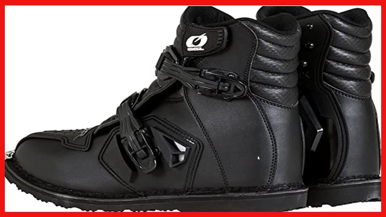 Quality product - O'Neal Uni-Adult Rider Shorty Boot (Black, Size 7 ...