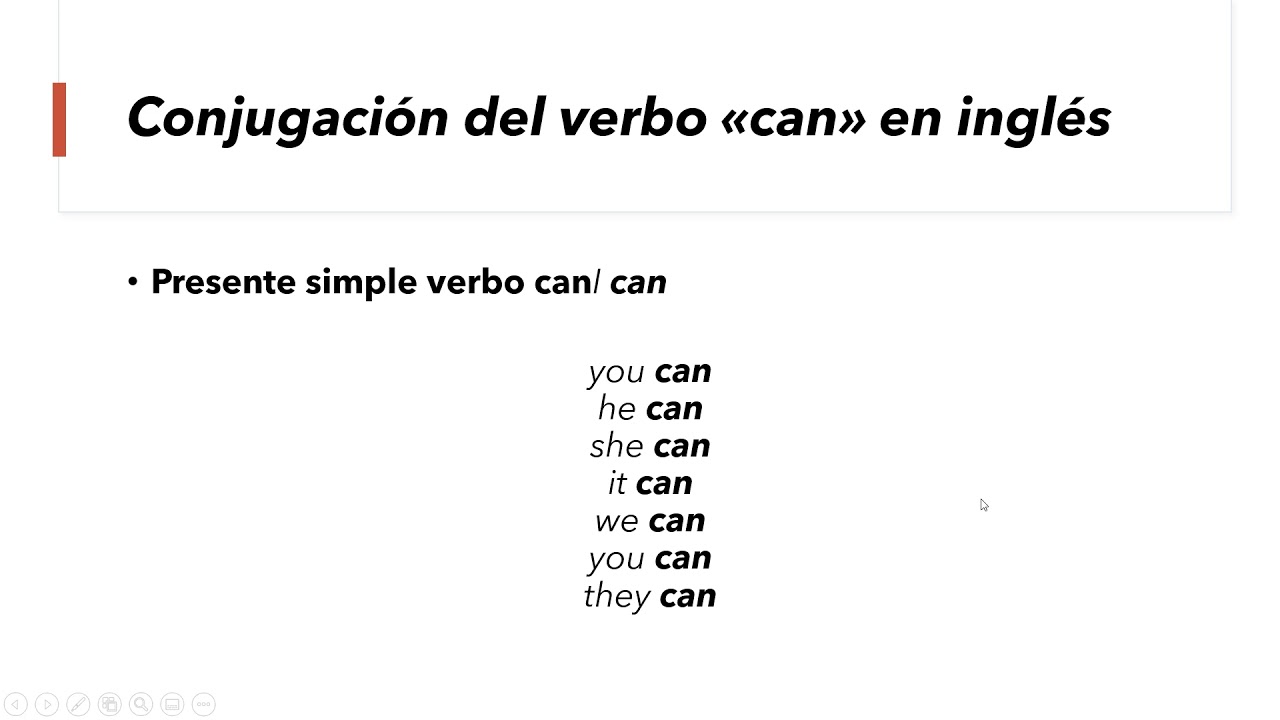 3 basico - can y cant - YouTube