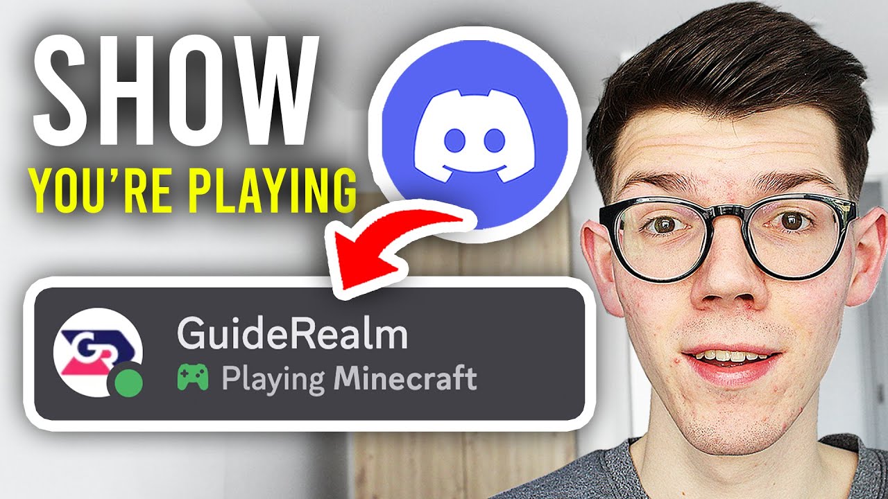 How To Show What You're Playing On Discord - Full Guide - YouTube