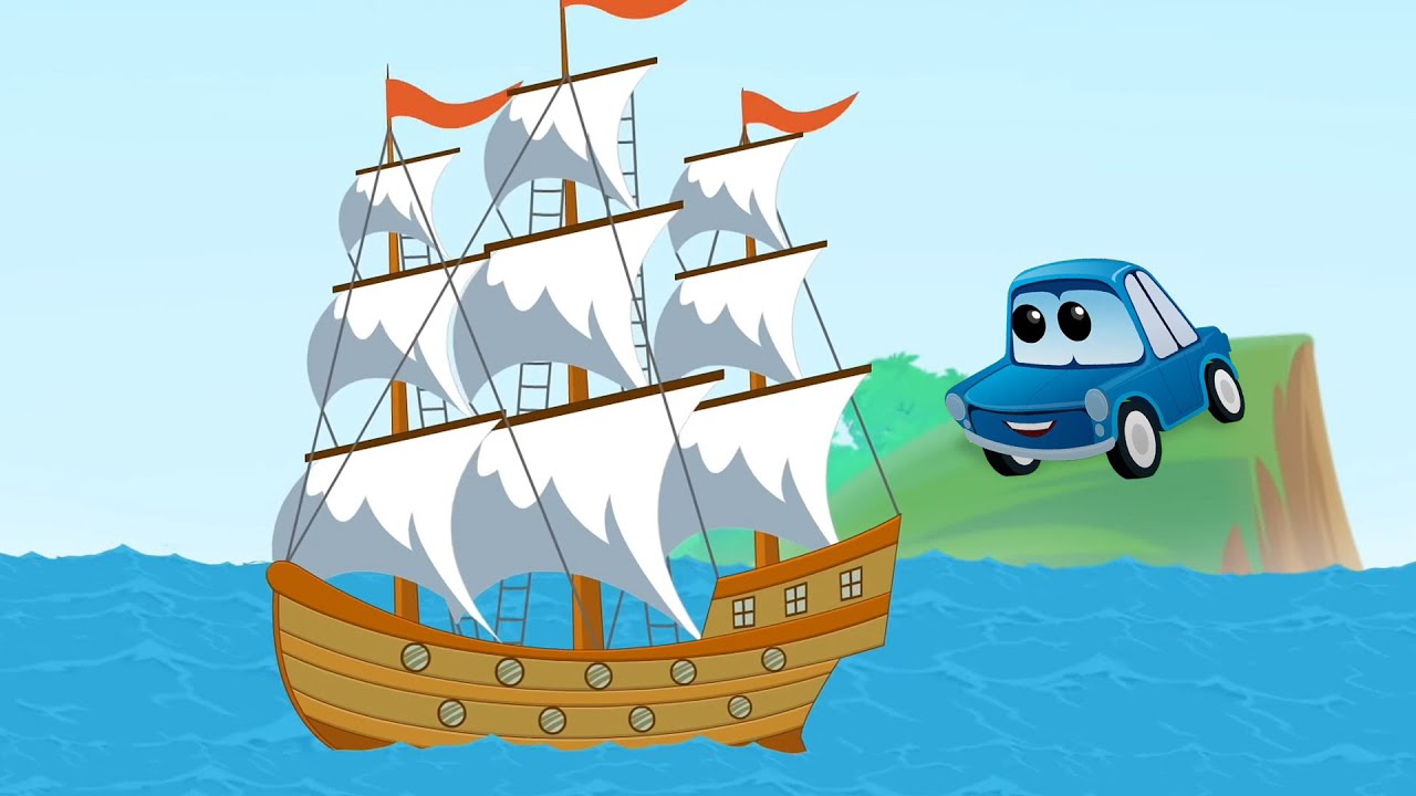 I Saw A Ship A Sailing | Nursery Rhymes For Kids | Children Cartoons ...