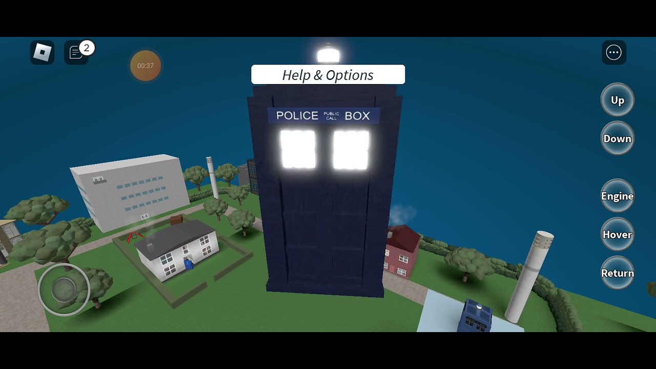 (Roblox Doctor who tardis flight classic)the 6th Doctor's regeneration ...