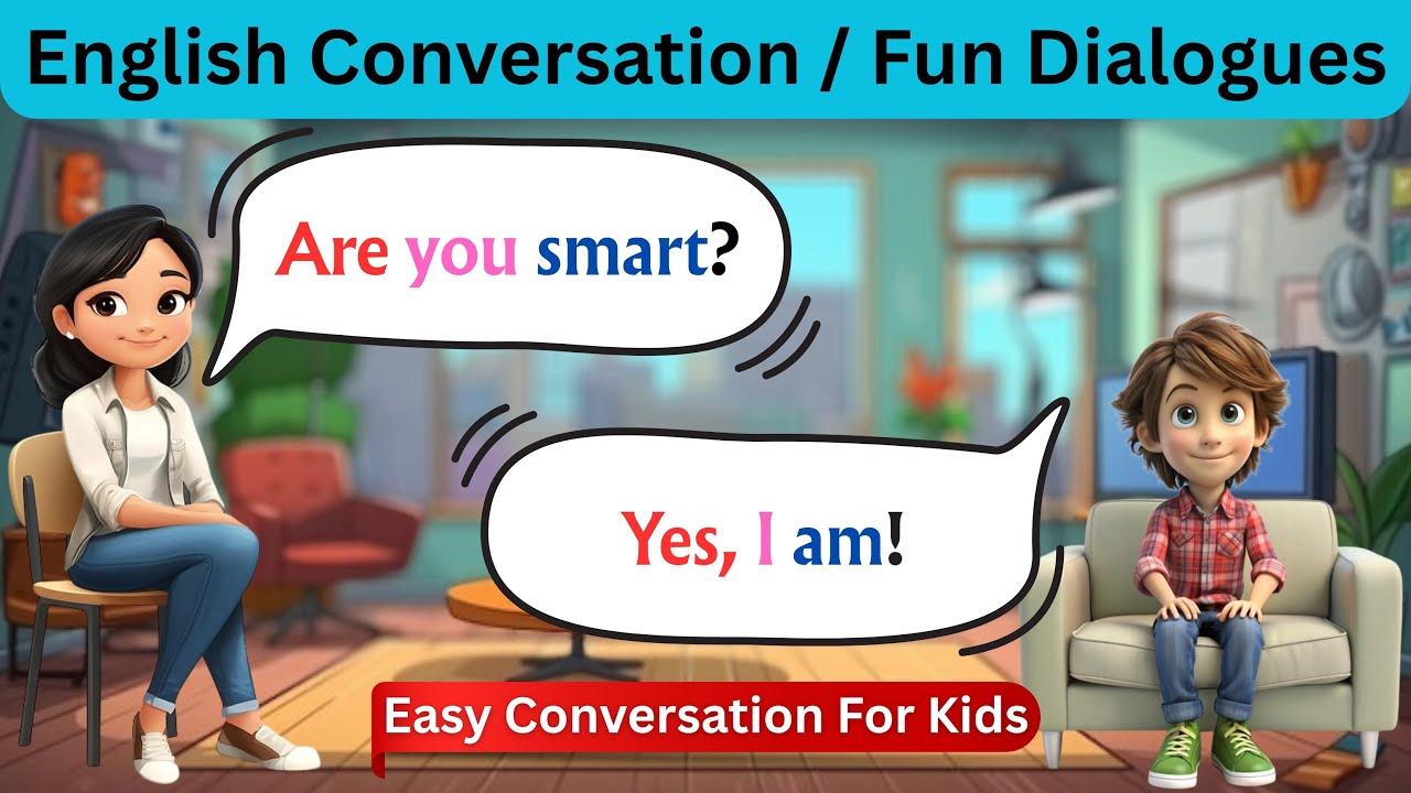 150 Fun English Conversation for Kids | Short Question & Answer ...