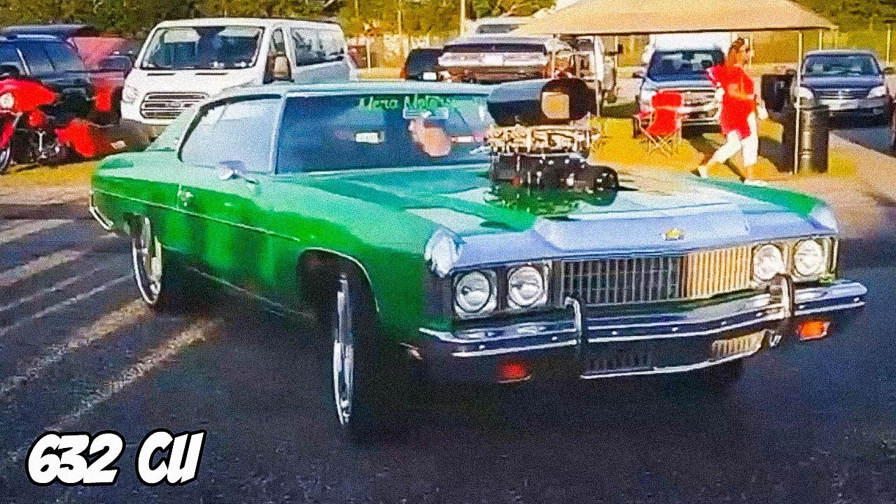 Fastest Donk Chevy of All times! 2800 Horsepower on 632 CU Engine - YouTube