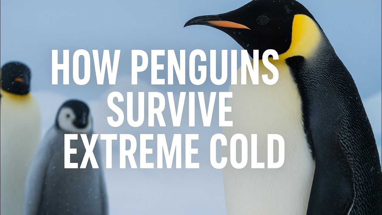 How Penguins Survive Extreme Cold | Nature’s Toughest Bird 🐧 | Wildlife ...