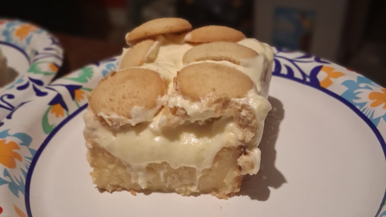 Banana pudding fail? Failed banana pudding cake ? - YouTube