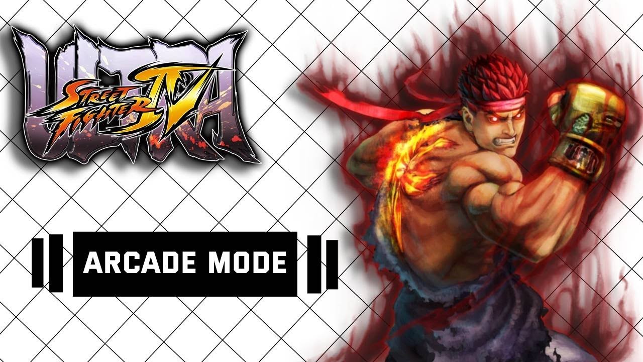 Ultra Street Fighter IV Arcade Mode with Evil Ryu No Continue - YouTube