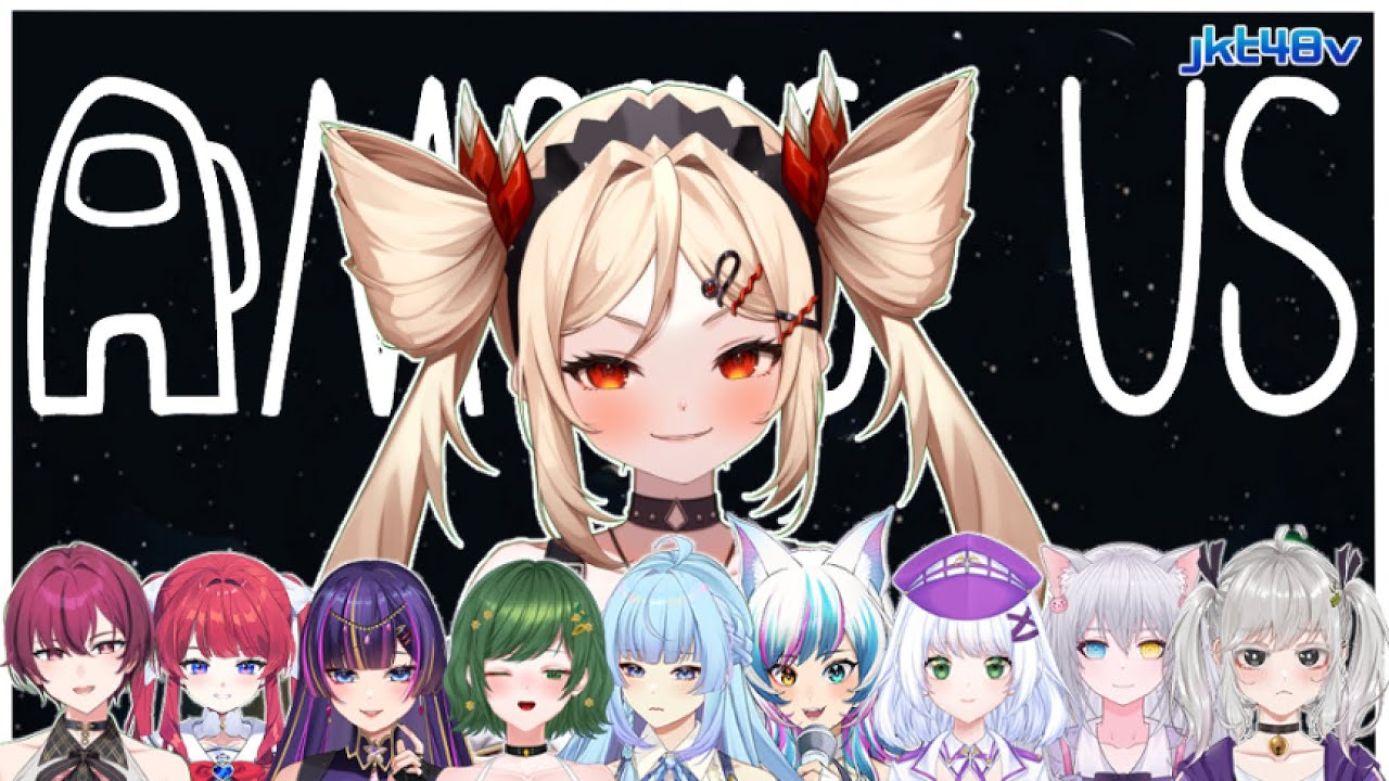 【COLLAB】AMOGUS with AKA Virtual Girslss【Pia Meraleo - JKT48V】 - YouTube