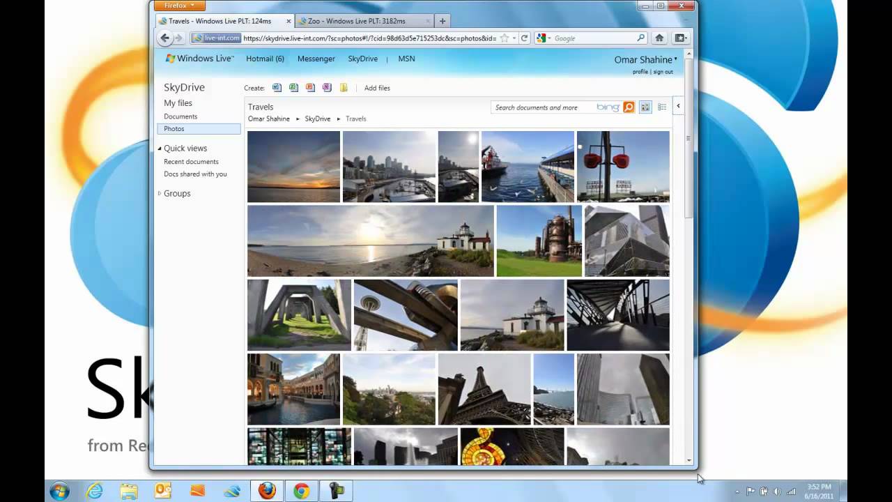 SkyDrive for the modern web - YouTube