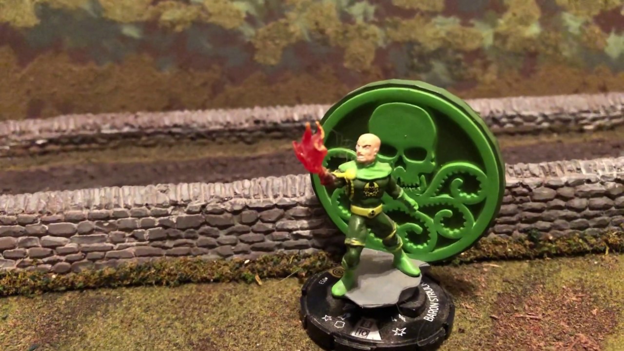 Marvel Heroclix : Baron Strucker of HYDRA💥Enemy of Marvel’s Agents of ...