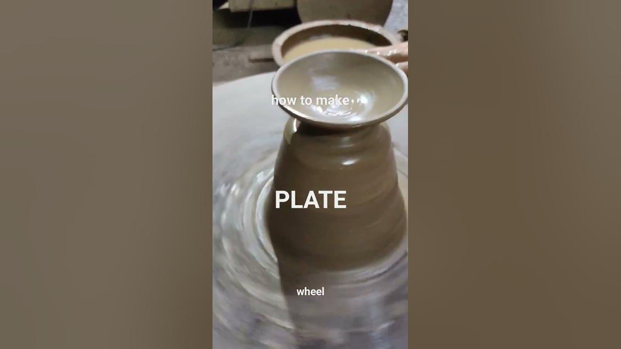 How To Make PLATE Wheel Pottery Love Shortvideo Reels Art how-to-make-plate-wheel-pottery-love-shortvideo-reels-art