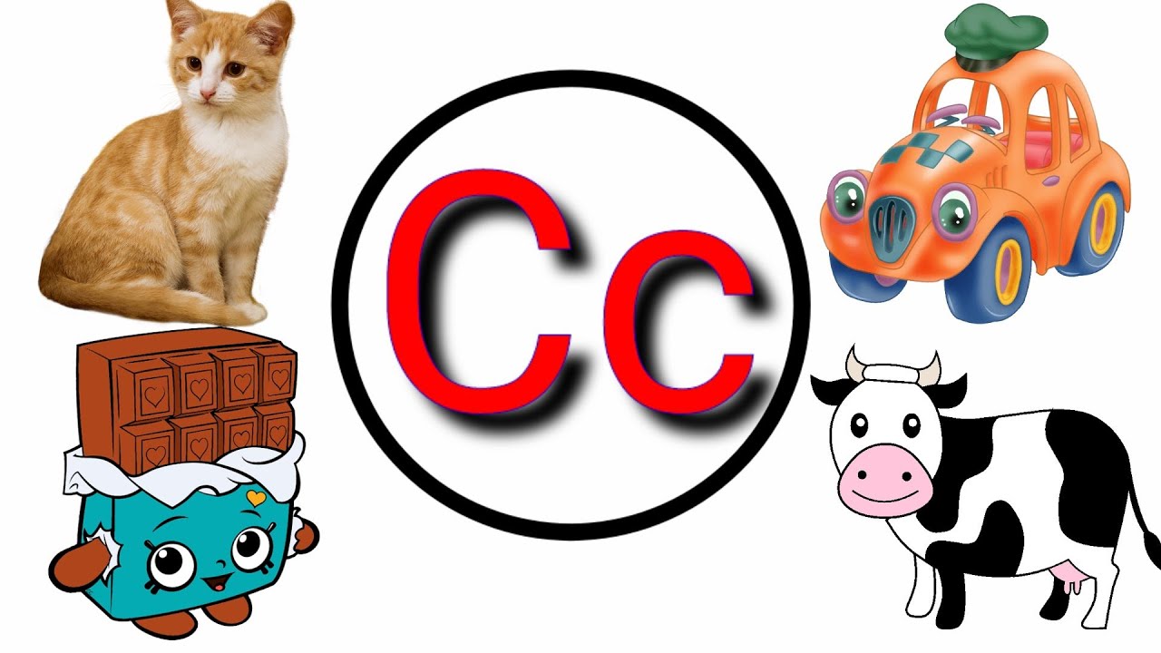 The Letter C Song- Learn Alphabets | C for cow C for cat - YouTube