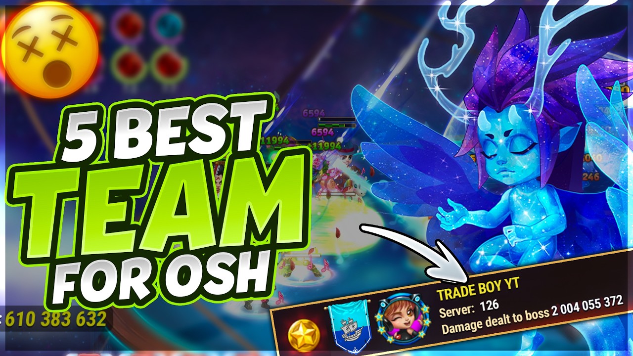 Top 5 Best Teams for osh the Eternal Keeper | Hero Wars - YouTube