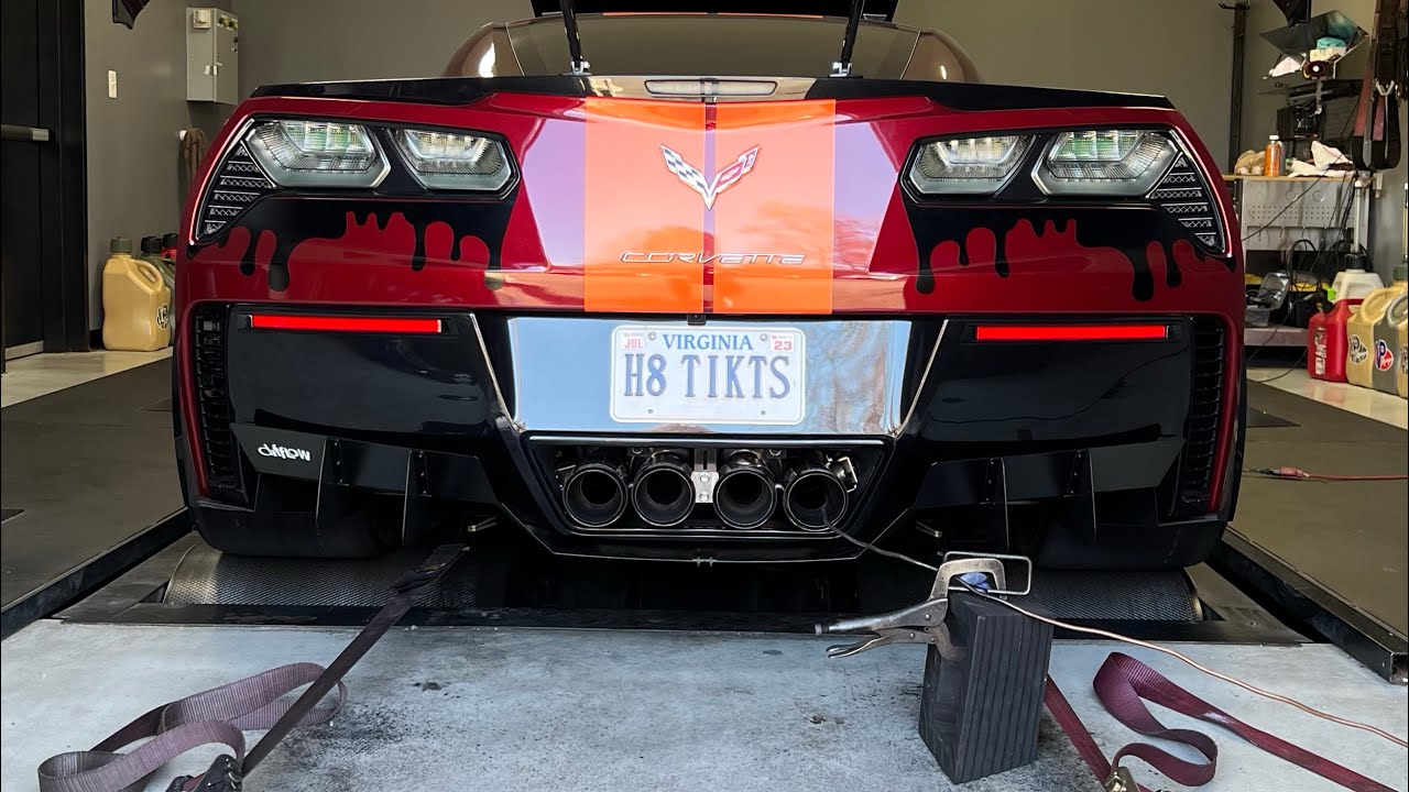 c7 z06 Moore Automotive tune - YouTube