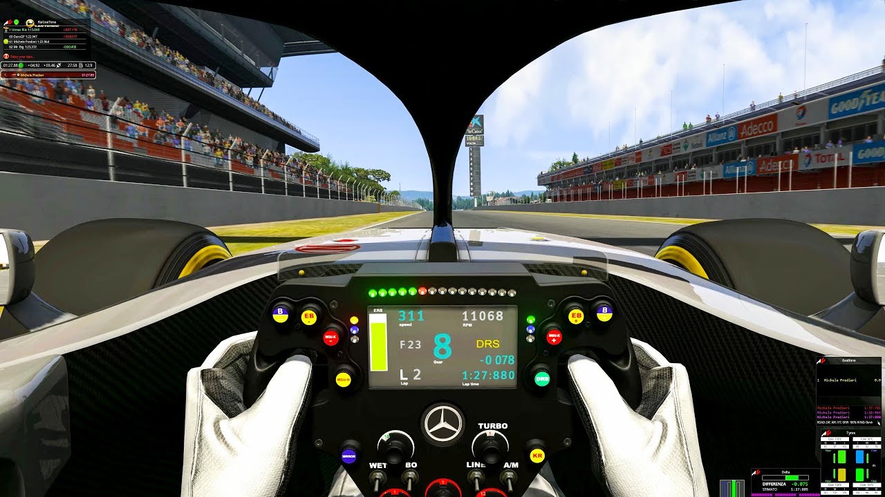 F1 2019 Testing Day Barcelona Hotlap Onboard - YouTube