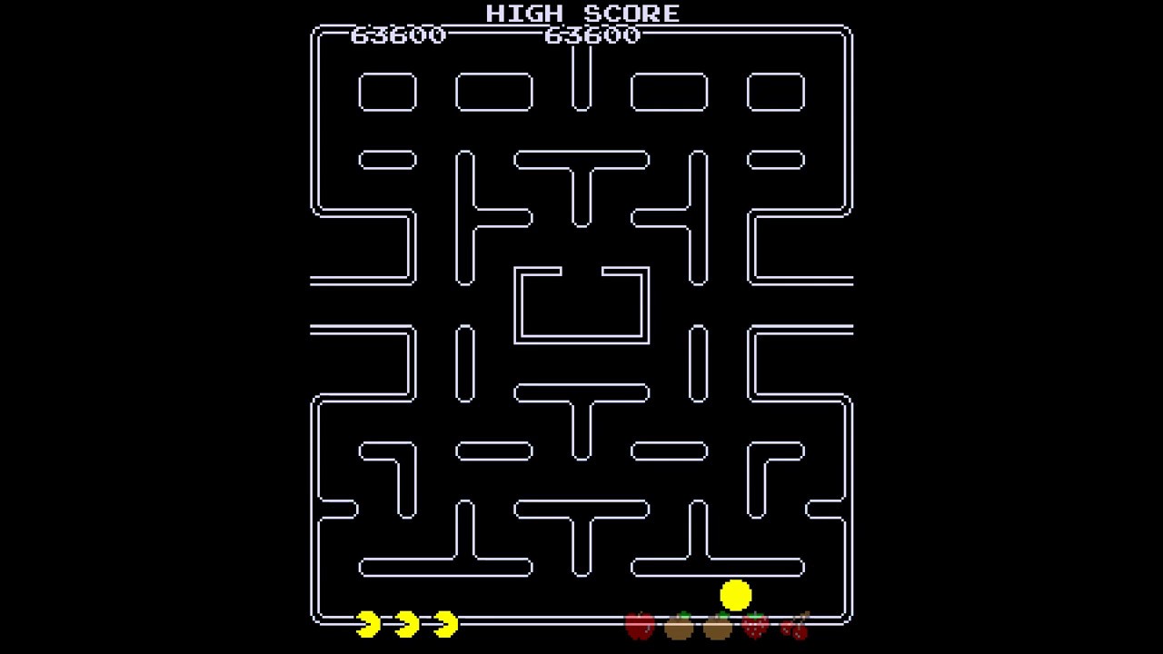 Pac-Man 37 - Pac-Man default (high score of 111,570) - YouTube