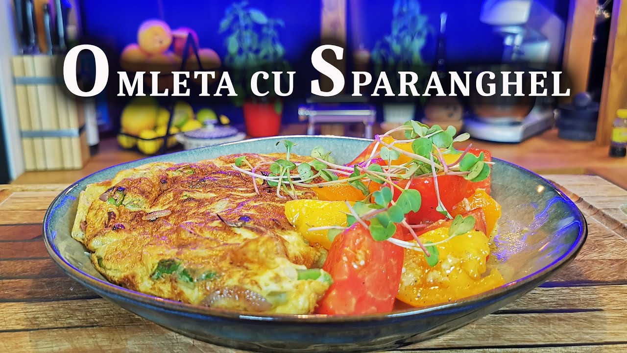 Un Mic Dejun Rapid si Foarte Gustos - Omleta cu Sparanghel si Cas ...