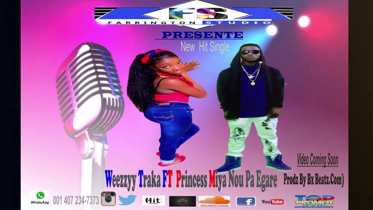 Weezzyy Traka Ft. Princess Miya - Nou Pa égaré - YouTube