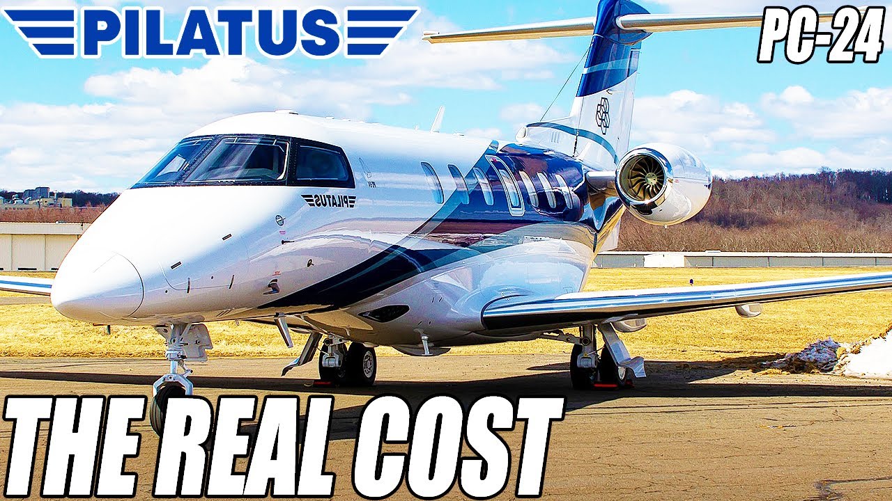 The Real Cost Of Owning A Pilatus PC24 - YouTube