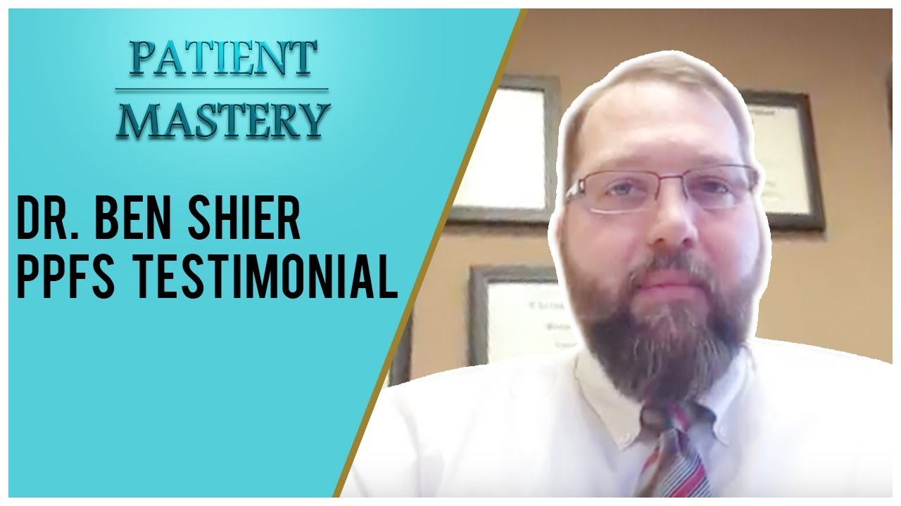 Dr. Ben Shier Patient Mastery Testimonial - YouTube