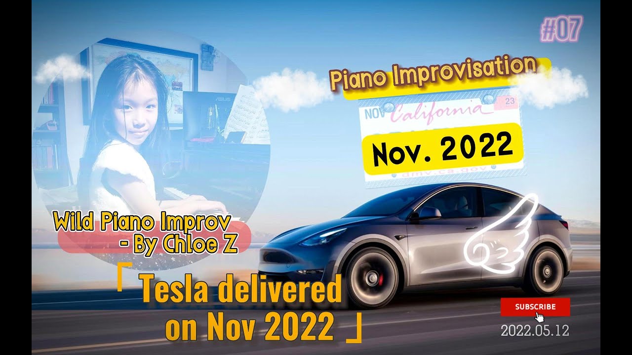 Wild Piano Improv Played by Chloe Z 11 y/o - YouTube