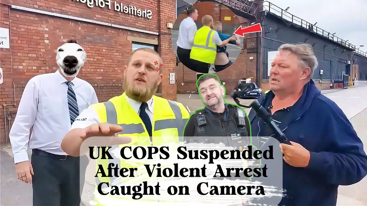 UK COPS Suspended After Violent Arrest Caught on Camera#police #cops # ...