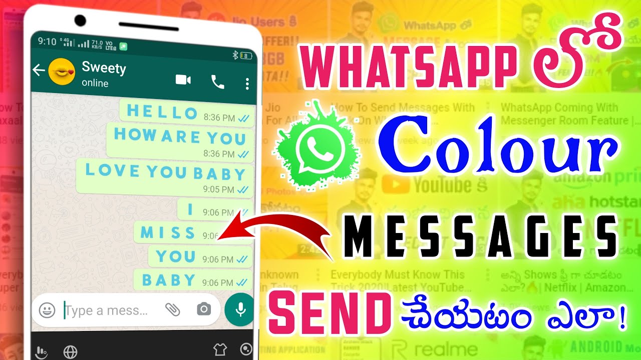 How To Send Colour Messages On WhatsApp 2020 How To Change Font how-to-send-colour-messages-on-whatsapp-2020-how-to-change-font