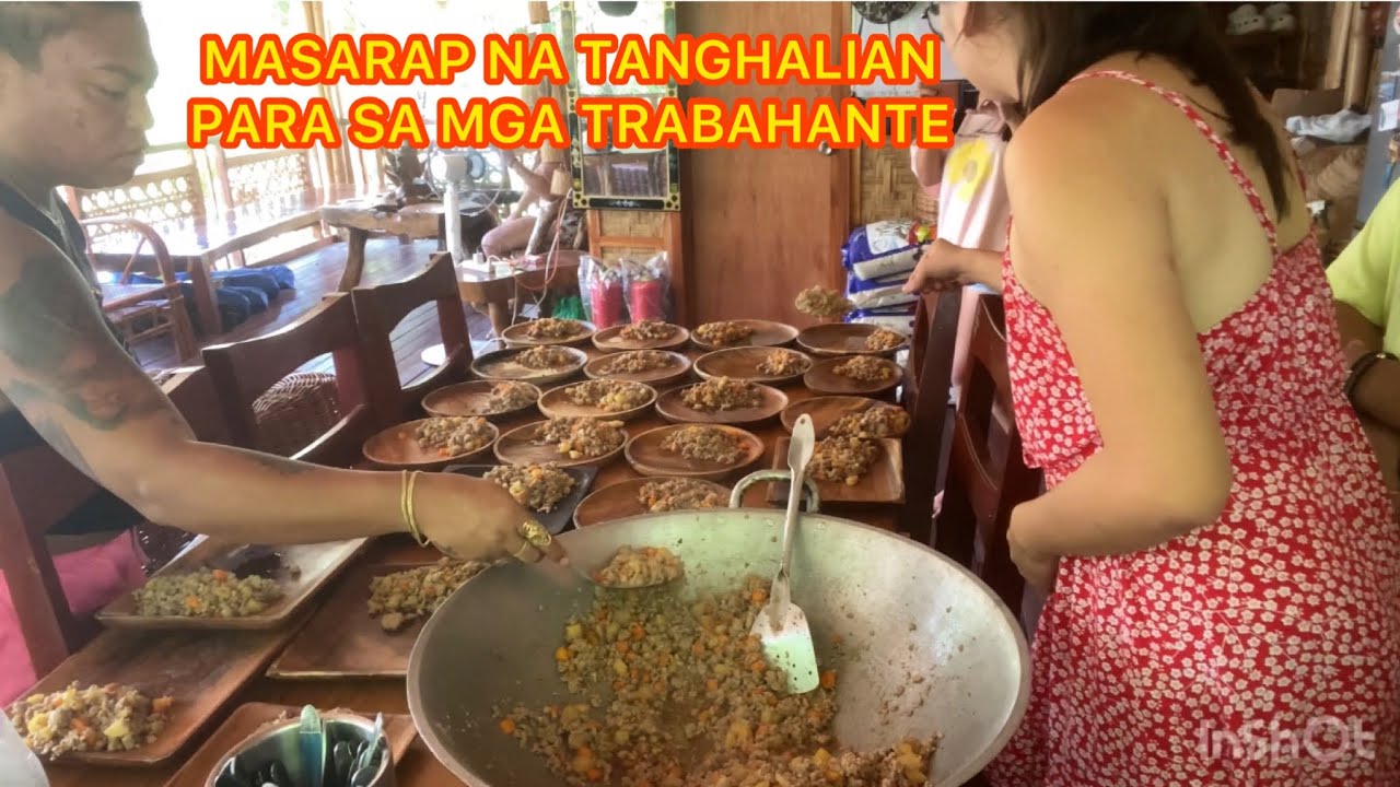 MASARAP NA TANGHALIAN PARA SA MGA TRABAHANTE | GINISANG BISAYA SA ...