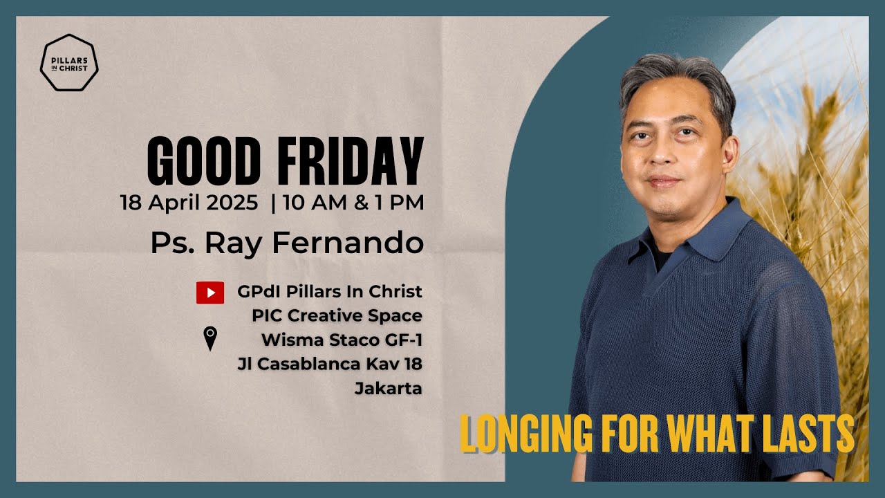 PIC 18 April 2025 | Ps. Ray Fernando - YouTube