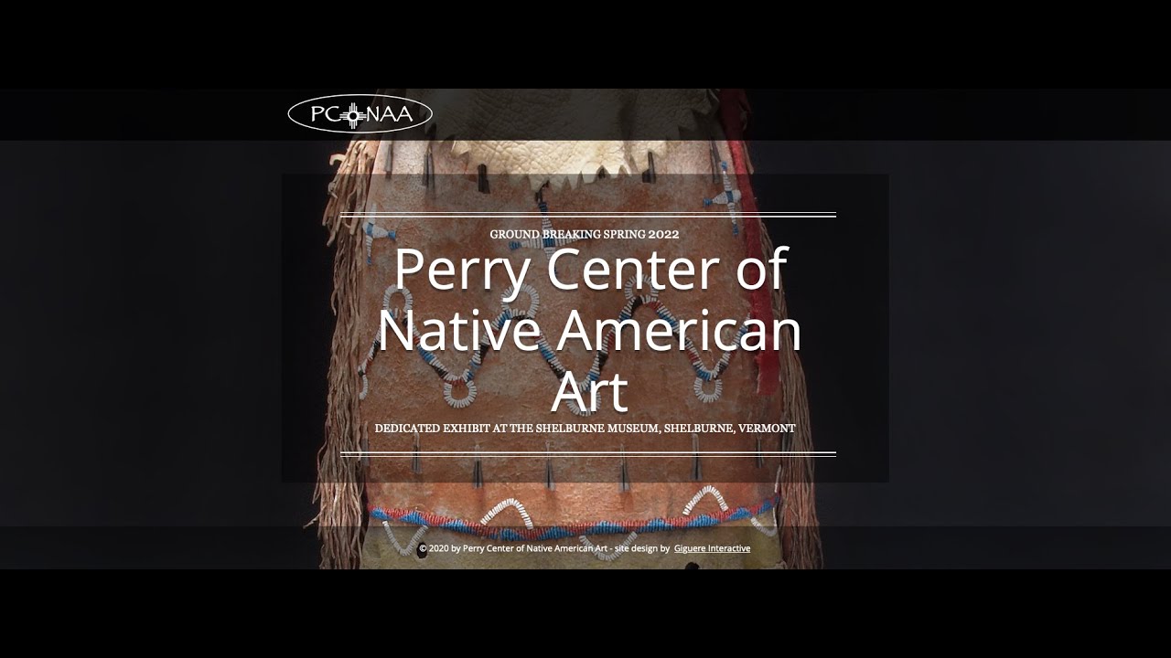 PCoNAA - Perry Center of Native American Art - YouTube