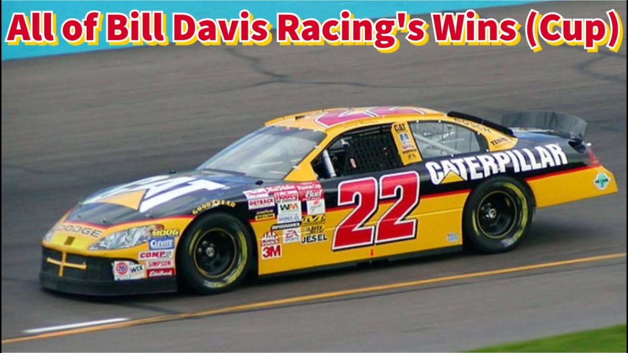 All of Bill Davis Racing's Wins - YouTube
