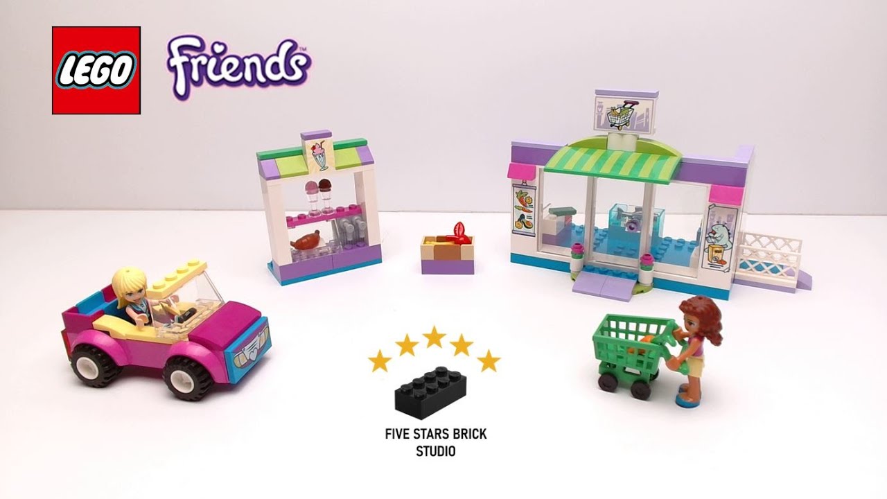 LEGO FRIENDS 41362 - Heartlake City Supermarket - Speed Build (#02 ...