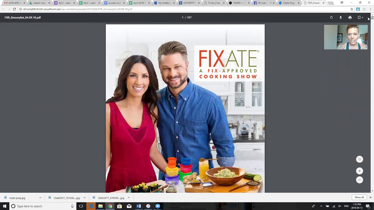 FIXATE - recipes, containers, and grocery lists OH MY - YouTube