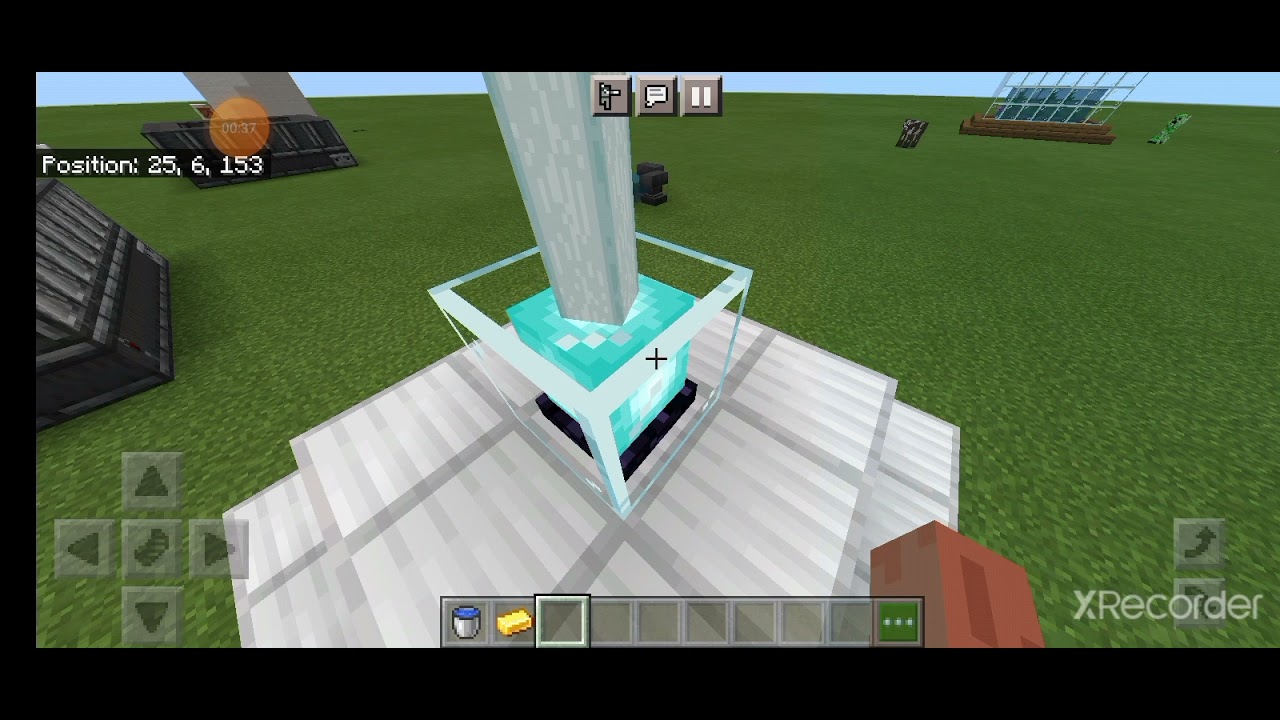 How to your dubble items in minecraft pocket adition - YouTube