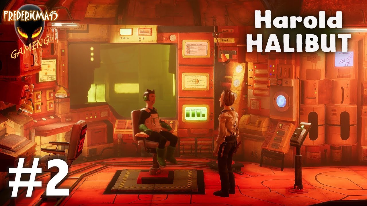 Harold Halibut Day 2 (Day 18251 a.c.) Walkthrough 2 - Search for the ...