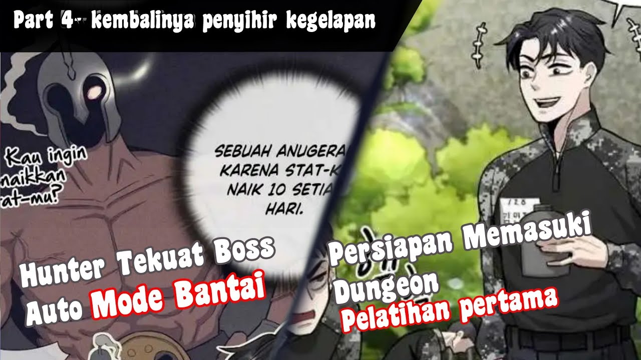 RESMI MASUK TEAM HUNTER UNTUK MENJELAJAH DUNGEON ‼️ - Alur Cerita Ilmu ...