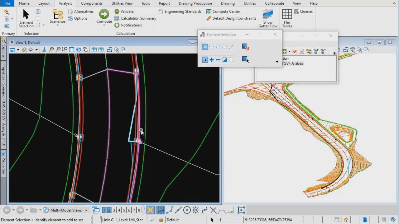 OpenRoads Designer 2021 Release 2 Drainage Gutter Enhancements - YouTube