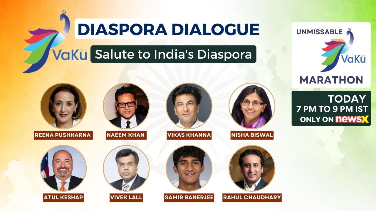 Salute to Indian Diaspora | VaKu Diaspora Dialogue Marathon Telecast ...