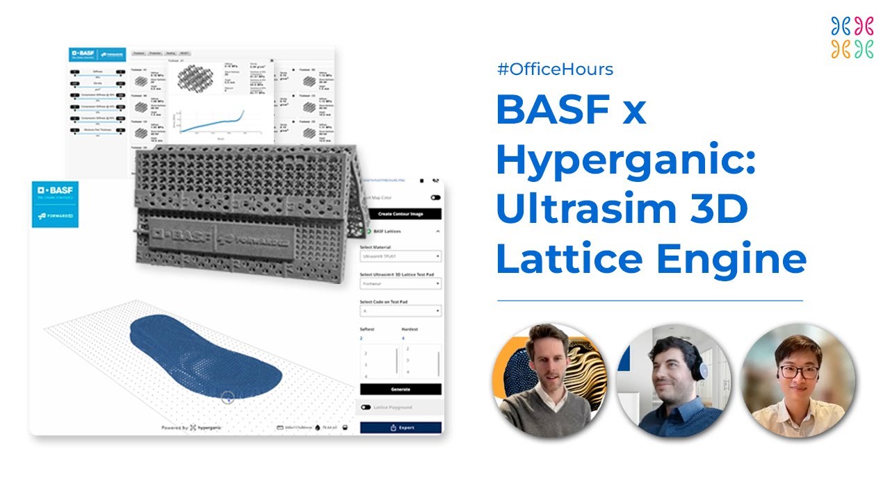 BASF Forward AM x Hyperganic: The Ultrasim® 3D Lattice Engine - YouTube