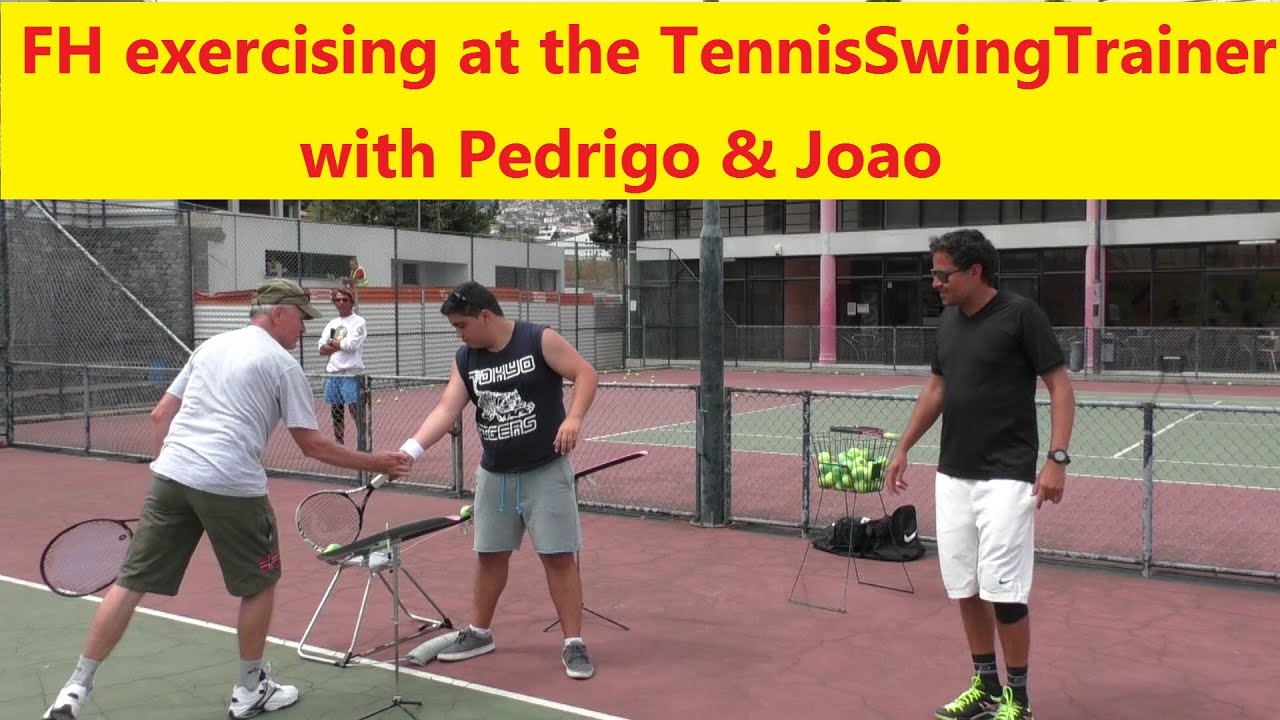 Forehand exercising at the TST with Pedrigo and Joao - YouTube