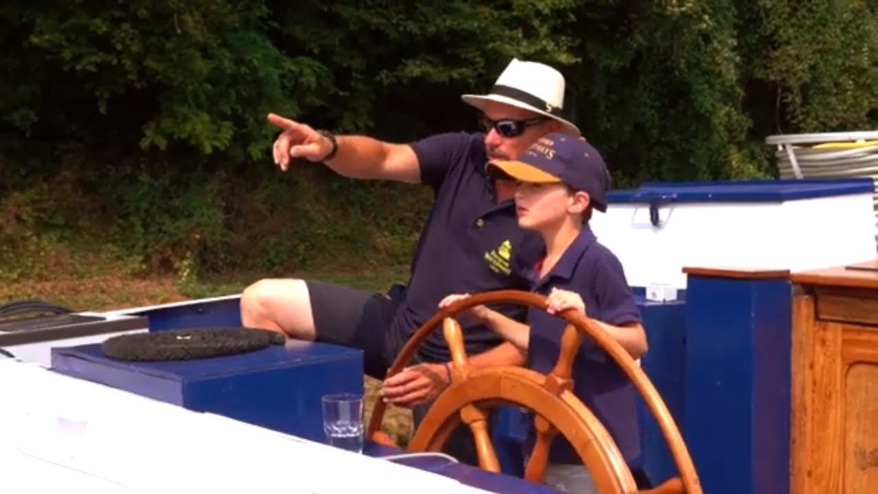 Fun for all the Family on a Private Hotel Barge Cruise - YouTube