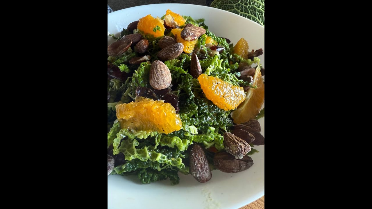 Cómo Preparar ENSALADA SALUDABLE Con COL DE MILAN BERZA COL DE SABOYA ...