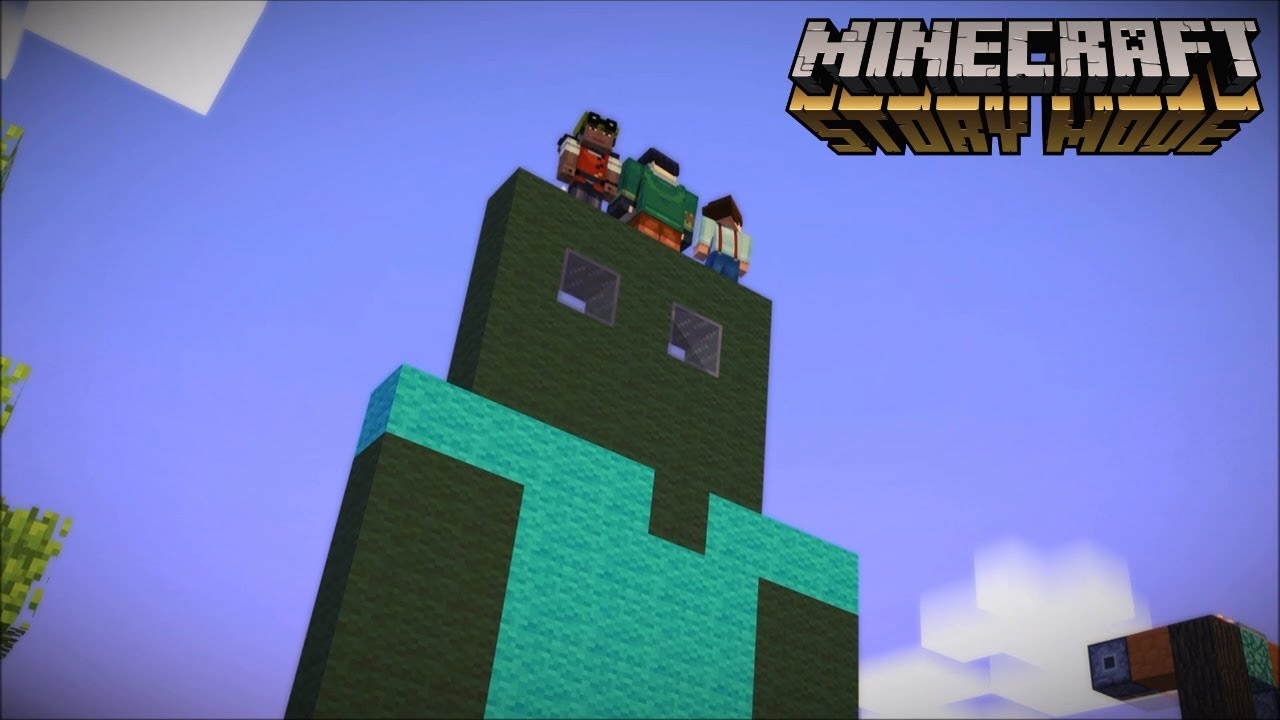 THE ZOMBIE BUILD!!! | Minecraft: Story Mode | Episode 1 [#2] - YouTube