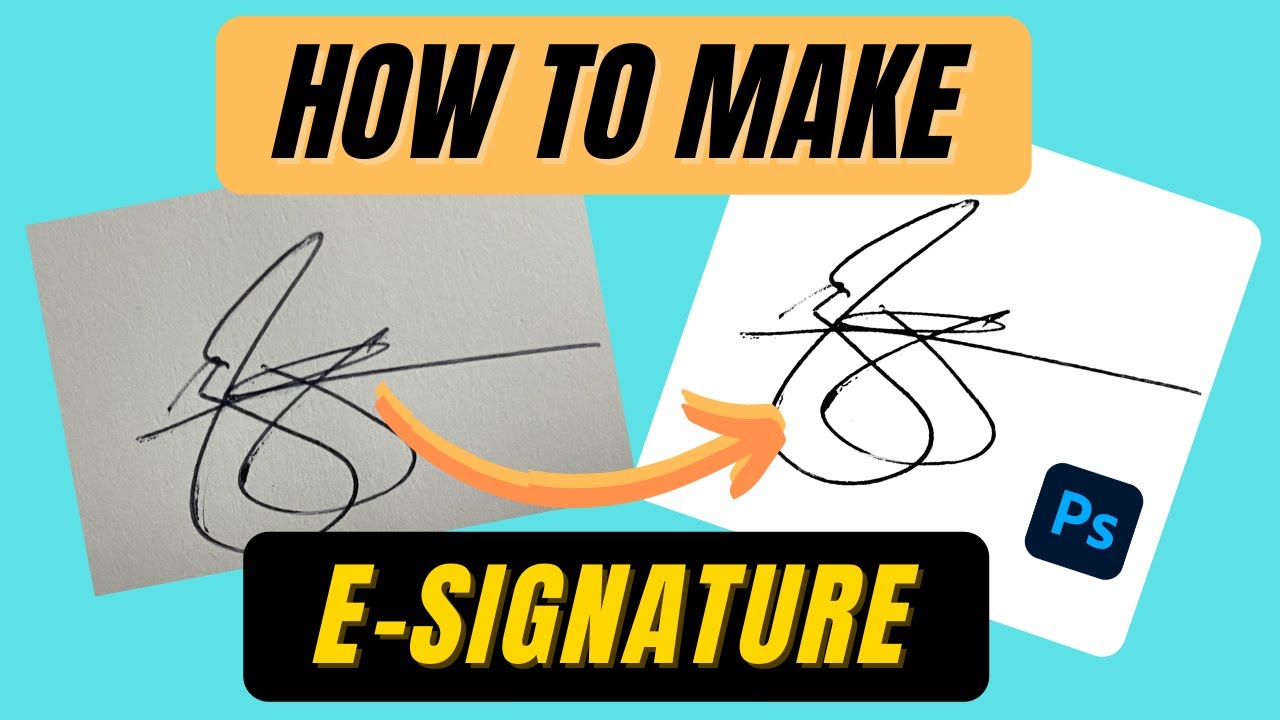 How to create E-Signature / Paano Gumawa ng E-Signature (Tagalog) - YouTube