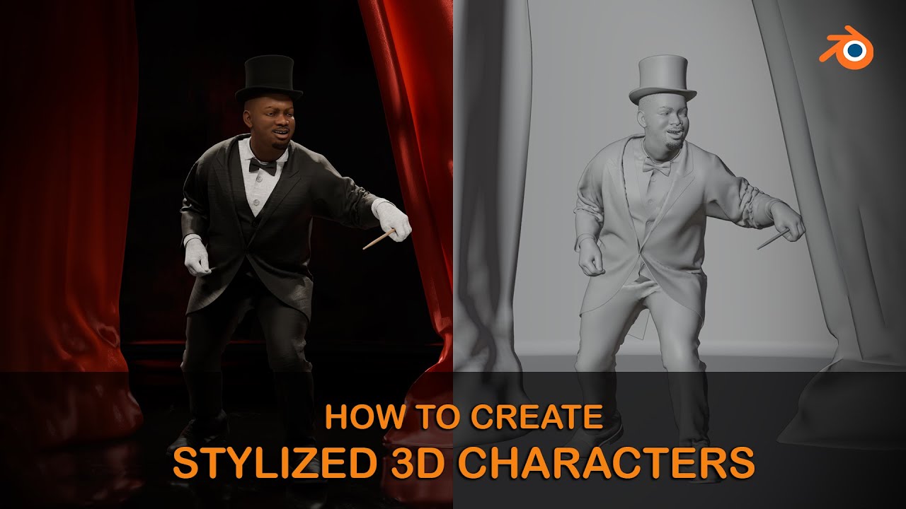 How to Create Stylized 3D Characters in Blender - YouTube