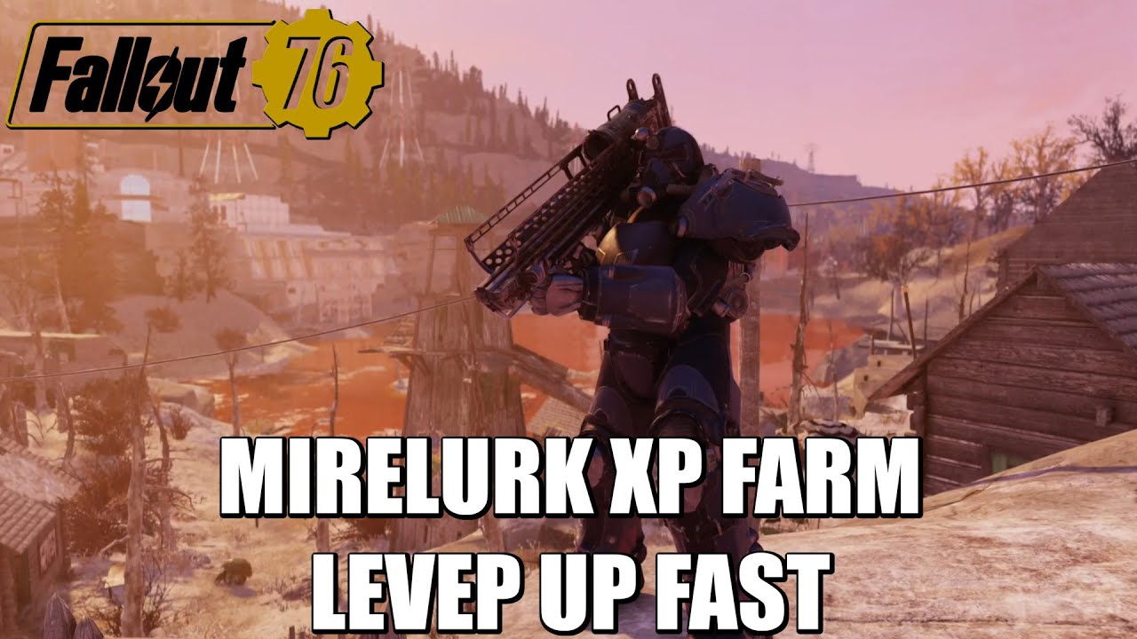 Fallout 76 | Mirelurk XP Farm | Level Up Fast - YouTube