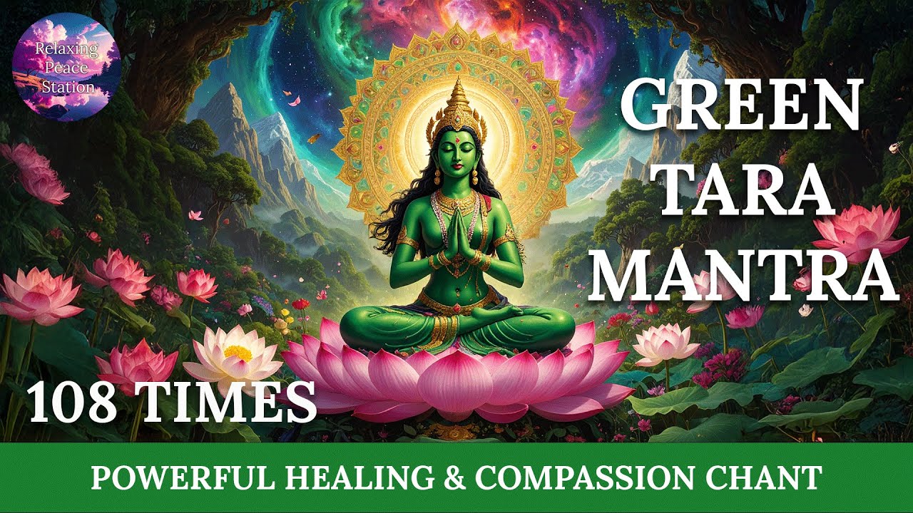 Om Tare Tuttare Ture Soha – 108 Times Green Tara Mantra | Powerful ...