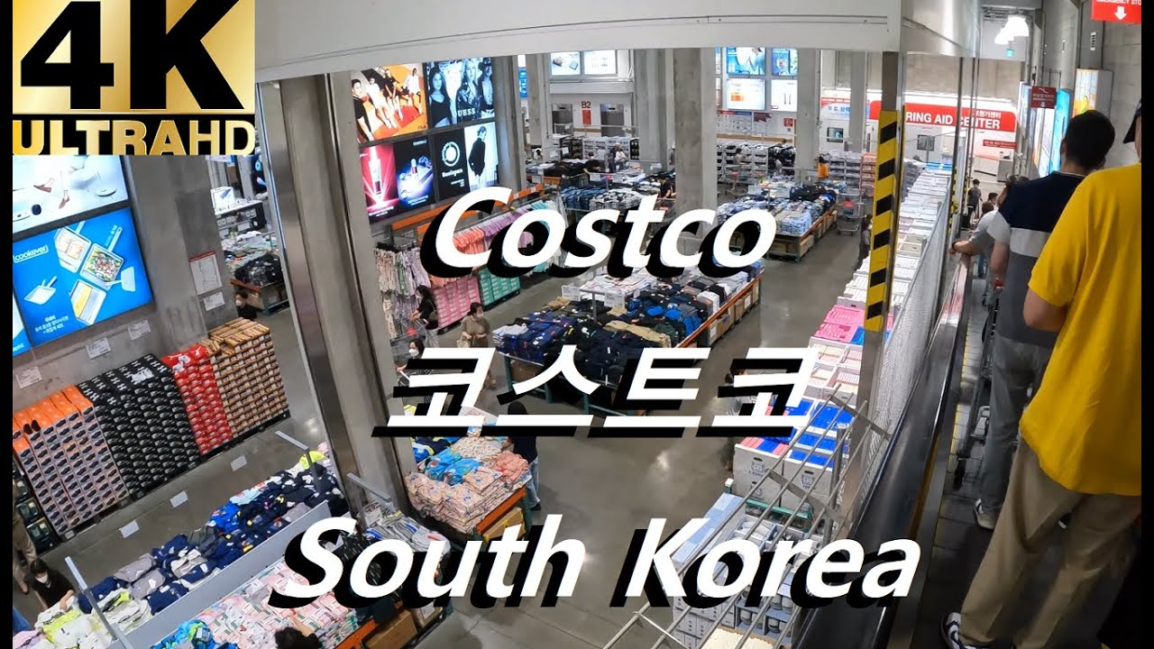 [4K] COSTCO Shopping South Korea Walking Tour - YouTube