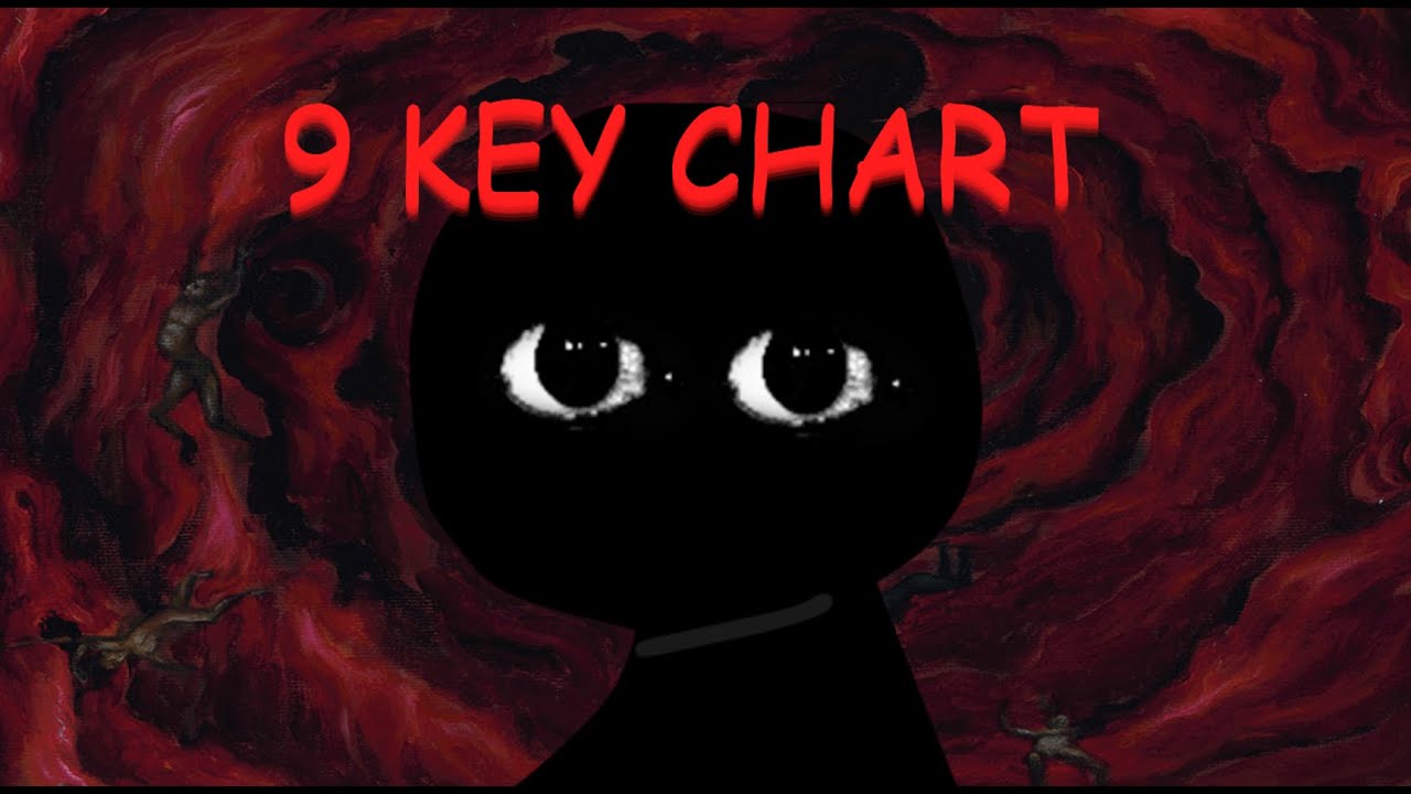 FNF RUN 9 KEY CHART - YouTube